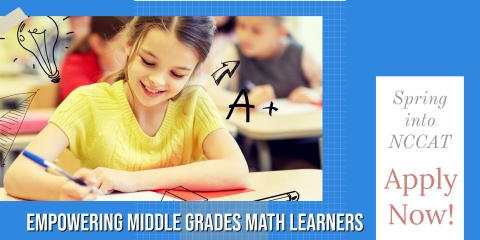 Empowering Middle Grades Math Learners this March | NCCAT